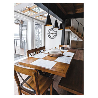 Tree House Cottage on Keuka Lake - Transitional - Dining Room - New ...