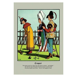 Croquet, 20" x 30" - Traditional - Prints And Posters - by Buyenlarge ...