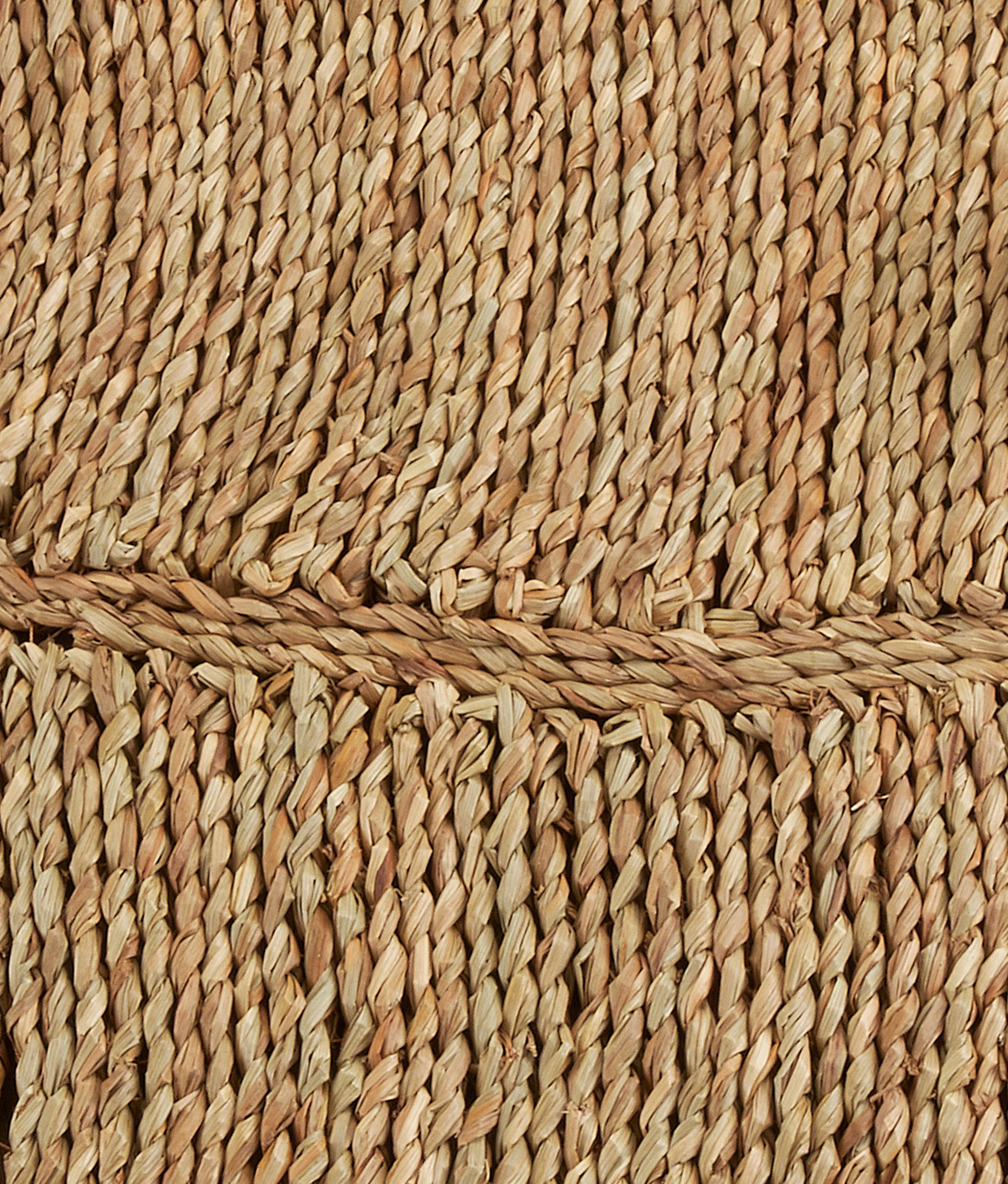 Leaf Design Sea Grass Placemats, Set of 4, 14"x20" - Beach Style ...