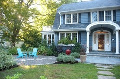 move front door location and change front of house design