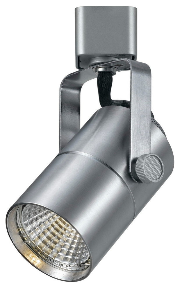 4 8" Height Metal Track Head In Brushed Steel - Transitional - Track ...