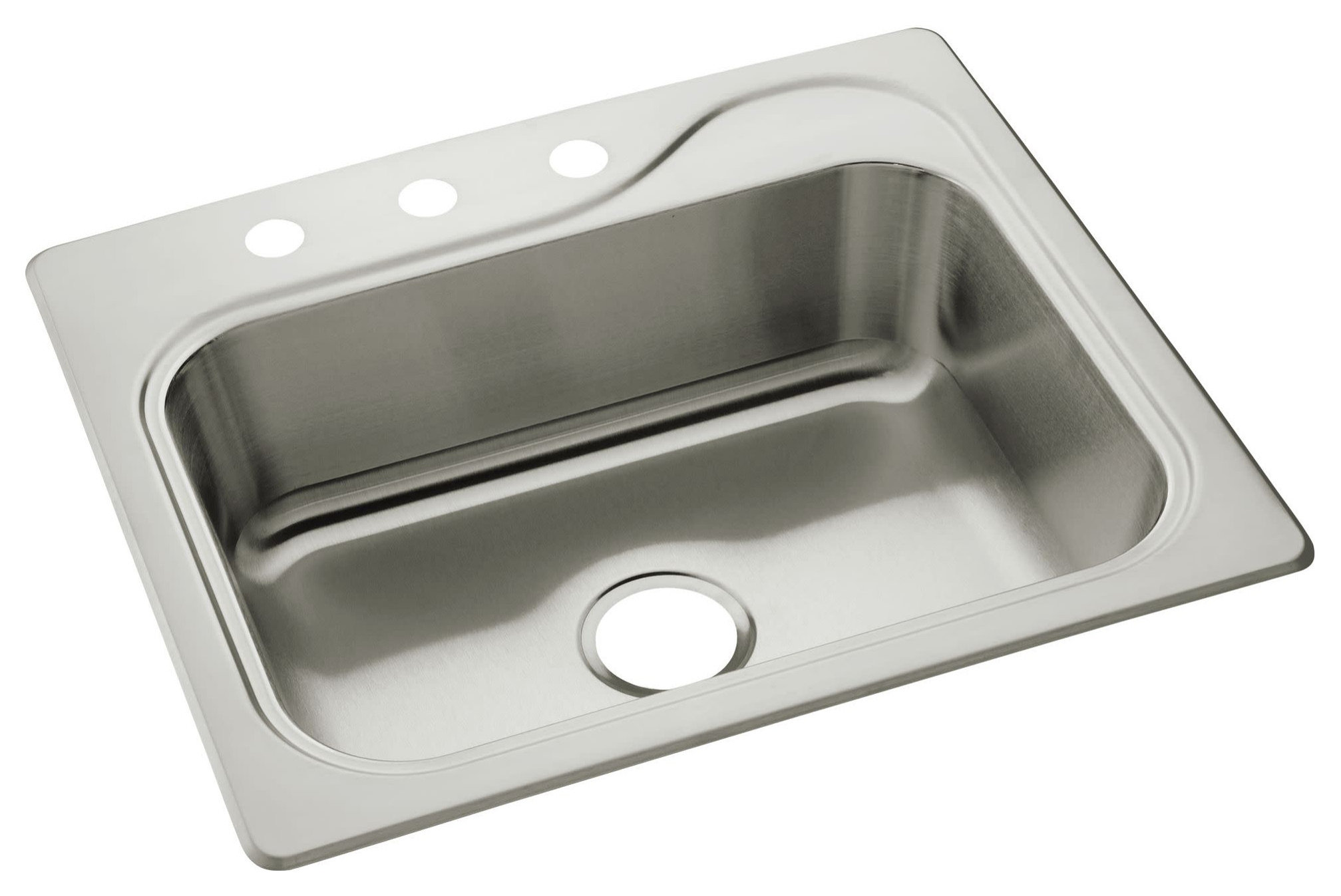 Sterling 11403-3 Southhaven 25" Single Basin Drop In Stainless ...