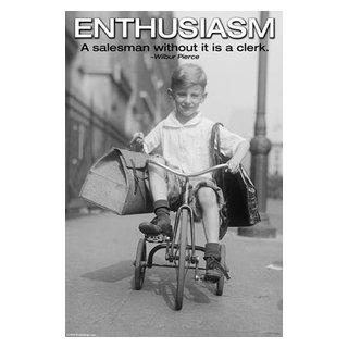 Enthusiasm, 20" x 30" - Traditional - Prints And Posters - by ...