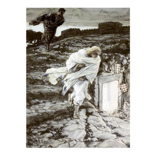 "Peter and John Run To The Sepulchre" Paper Print by James Tissot, 18 ...