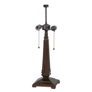 23" High Mission Table Base - Traditional - Lamp Bases - by Meyda ...