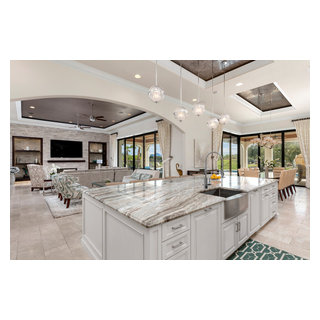 Large Gathering Room and Kitchen - Orlando - by Triton Builders Inc ...
