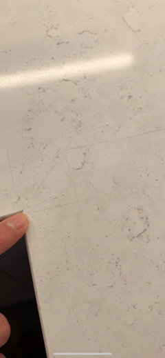 Damaged quartz countertops help