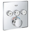 Grohe 29 142 Grohtherm Three Function Thermostatic Valve Trim - Tub And ...