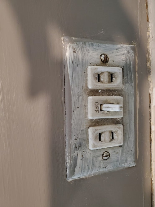 Old Electrical Faceplate