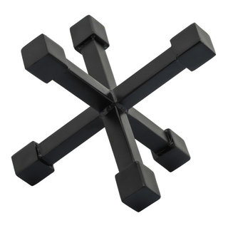 Metal 10" Decorative Jack, Black - Contemporary - Decorative Objects ...