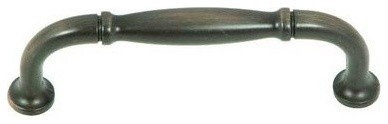 Stone Mill Hardware -Milan Cabinet 3" Pull - Traditional - Cabinet And ...