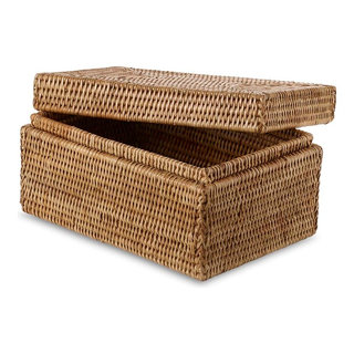 Liana Lidded Box - Tropical - Storage Bins And Boxes - by DESIGN IDEAS ...