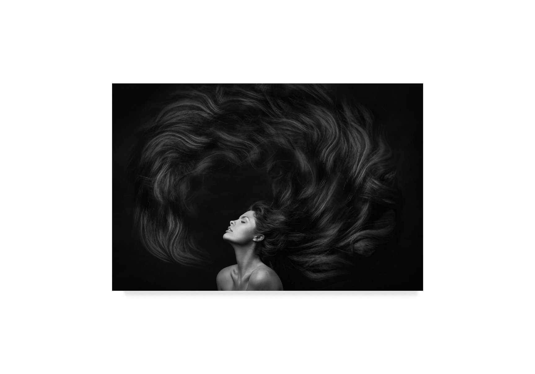 Zachar Rise 'Yanika' Canvas Art, 47"x30" - Contemporary - Prints And ...