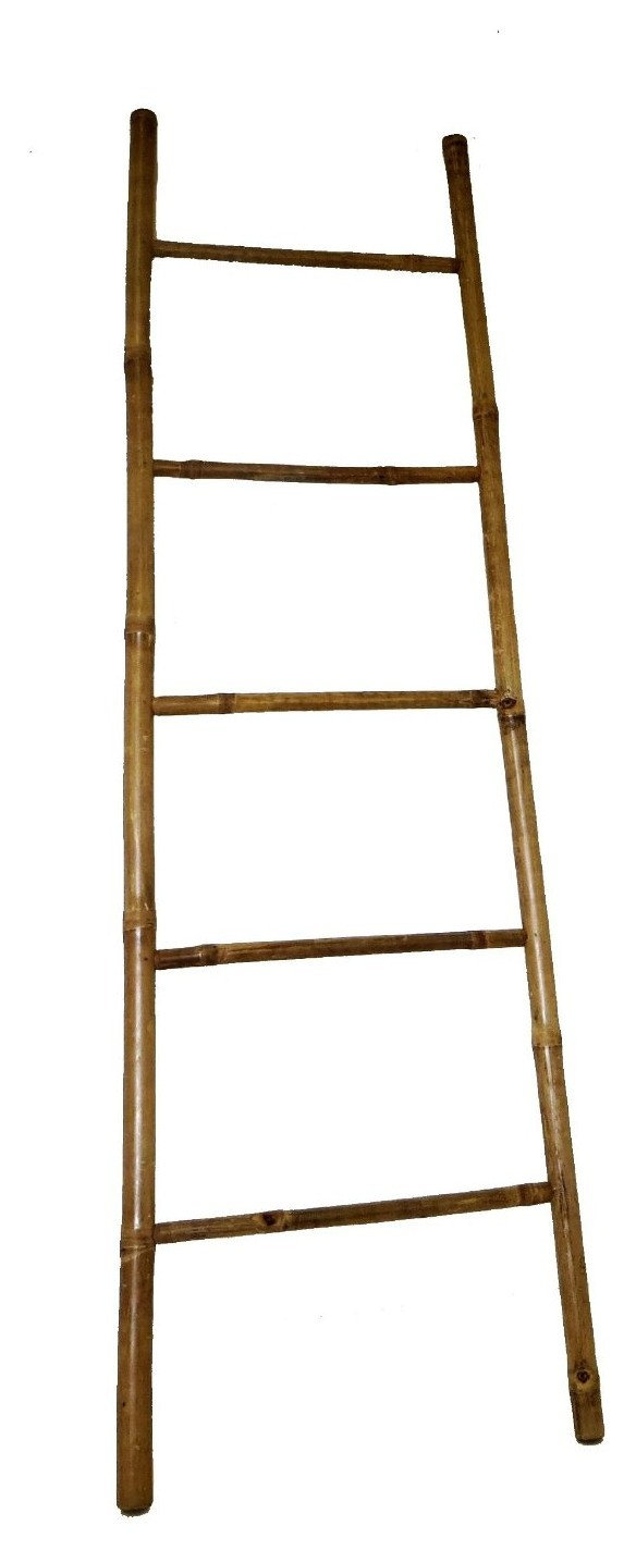 Bamboo Ladder 5' H, 16"W x 60"H - Asian - Ladders And Step Stools - by ...