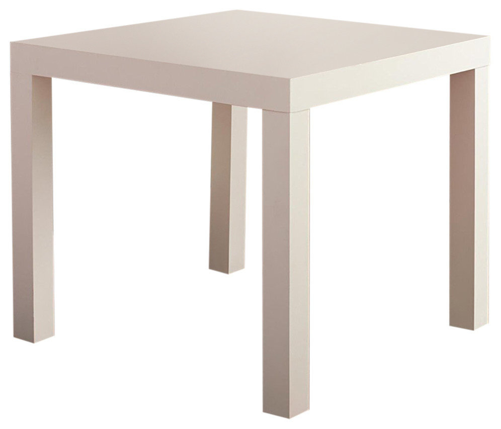 Simple, Sturdy and Square End Table - Transitional - Side Tables And ...