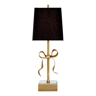 Le Landeron | Retro LED Copper Table Light with a Princess Bow ...