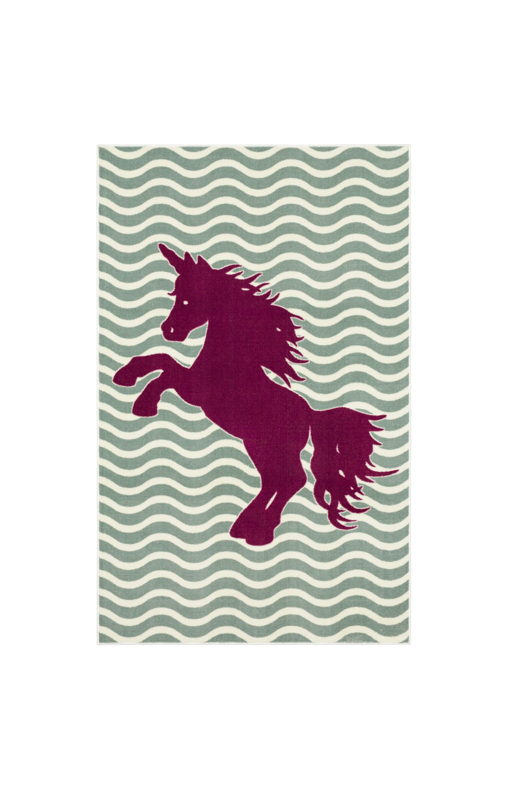 Mohawk Home Majestic Unicorn Royal Area Rug, 3' 9" x 5' - Contemporary ...