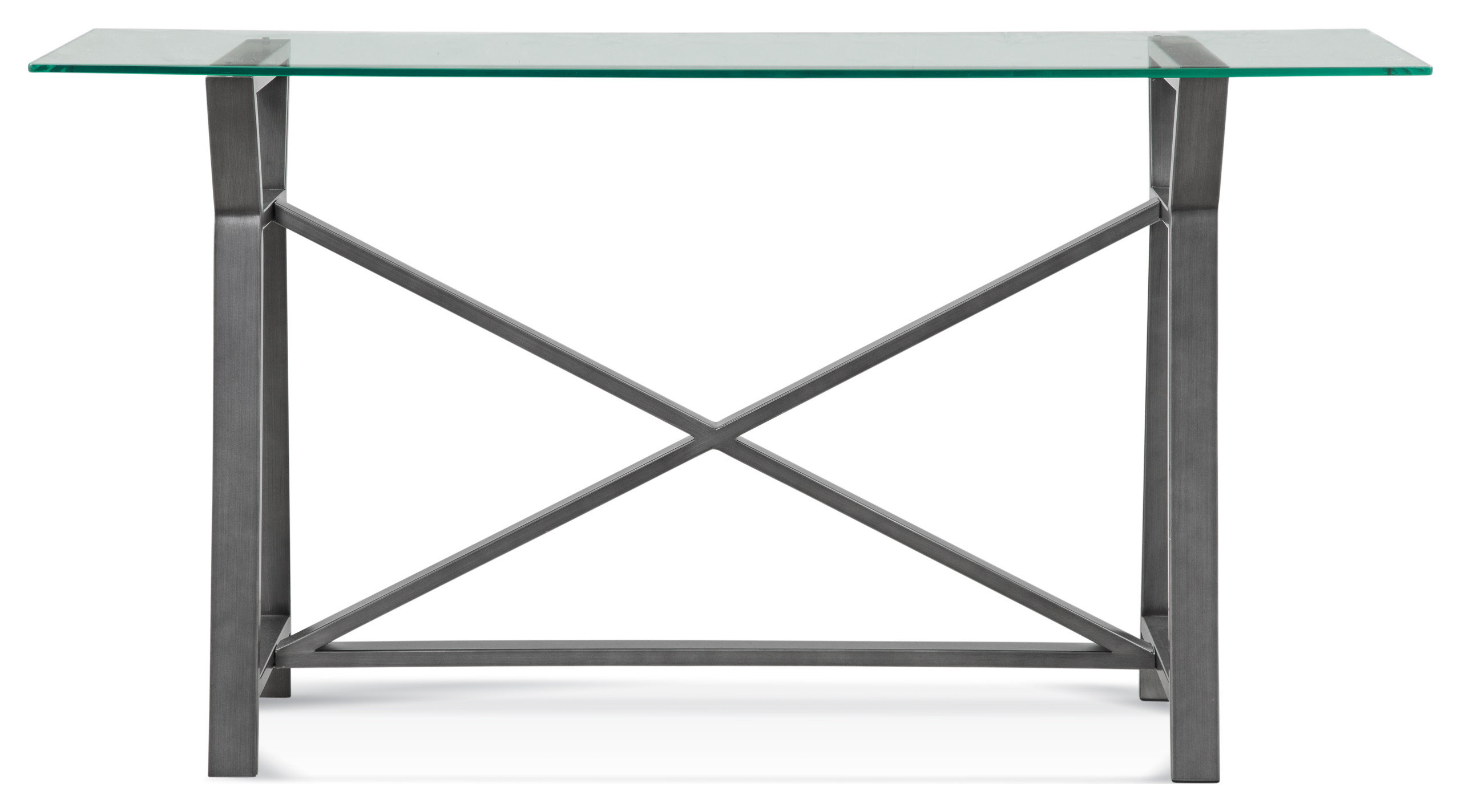 Ross Console Table Base - Industrial - Table Tops And Bases - by Bassett Mirror | Houzz