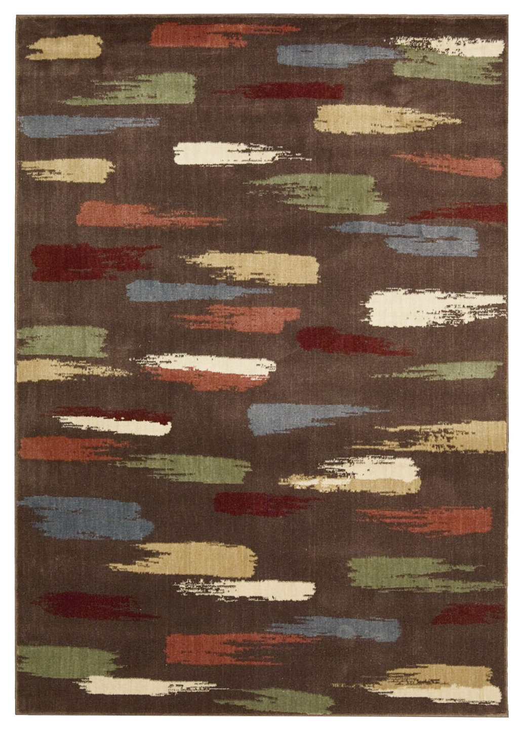 Nourison EXPRESSIONS 192 CHOCOLATE RUG, 7'9"x10'10" - Contemporary ...