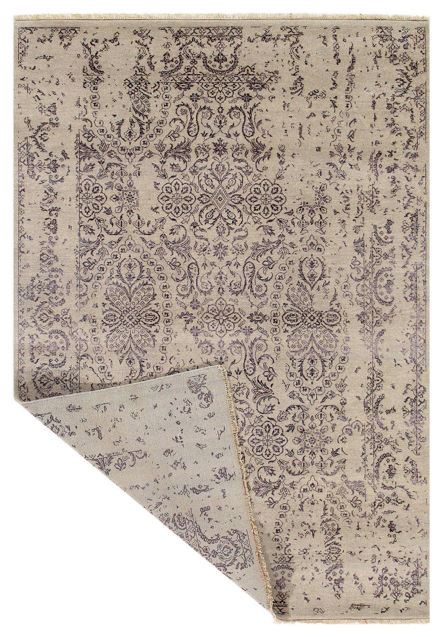 Ivory Erased Modern Rug 6'x9' - Contemporary - Area Rugs - by Pasargad ...