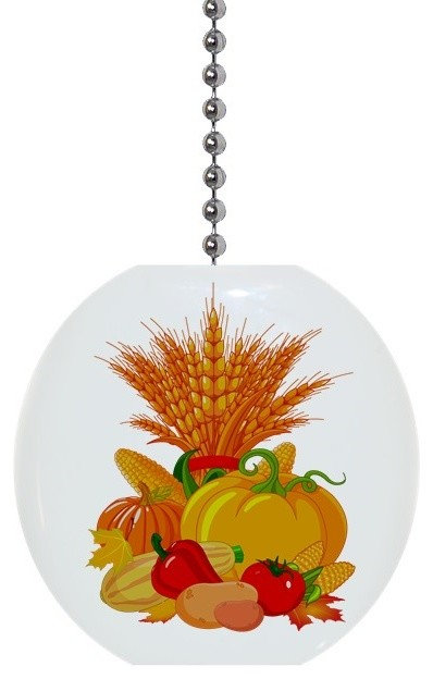 Fall Harvest Ceiling Fan Pull - Traditional - Ceiling Fan Accessories ...