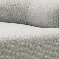 Irregular-Shaped Gray Sofa, Eichholtz Taraval - Transitional ...