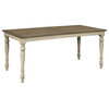 Martha Stewart Fiona Farmhouse Oak Veneer - French Country - Dining Tables - by Olliix | Houzz