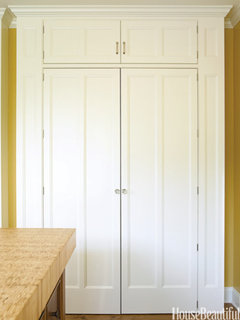 How to overlap sliding shaker doors