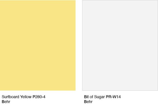9 White-and-Yellow Paint Color Pairings to Consider