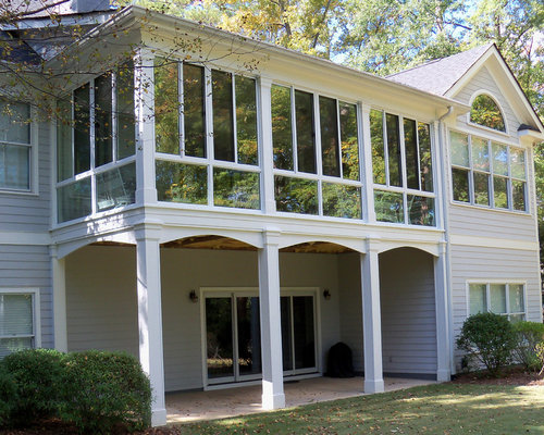 Second-story Sunroom | Houzz