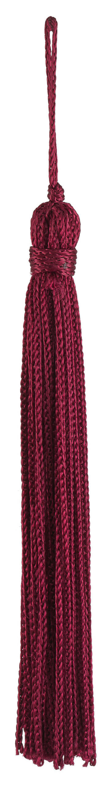 Set of 10 Ruby Chainette Tassel, 4 Inch Long with 1 Inch Loop, Basic ...