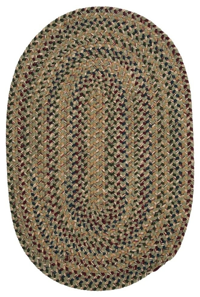 Colonial Mills Twilight TL60 Palm Traditional Area Rug, Oval 5'x8 ...