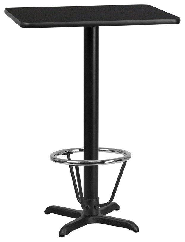 24x30 BK Laminate Table-X-Base, 22'' x 22'' - Contemporary - Table Tops ...