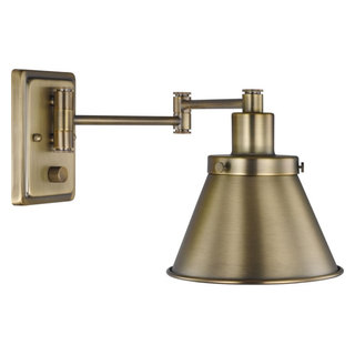 Progress Lighting P710085 Hinton 10" Tall Wall Sconce - Industrial ...