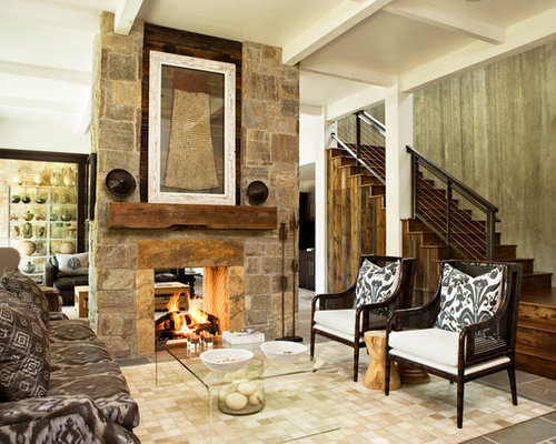 Two Way Fireplace Ideas, Pictures, Remodel and Decor
