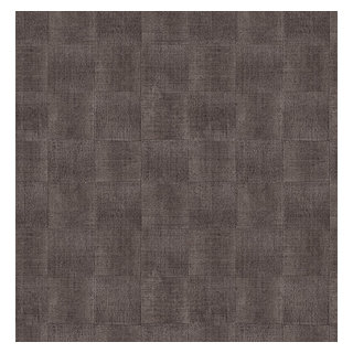 Larue Brown Block Wallpaper - Contemporary - Wallpaper - by Brewster Home Fashions | Houzz
