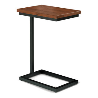 Rafferty Solid Mango Wood C Side Table - Industrial - Side Tables And ...