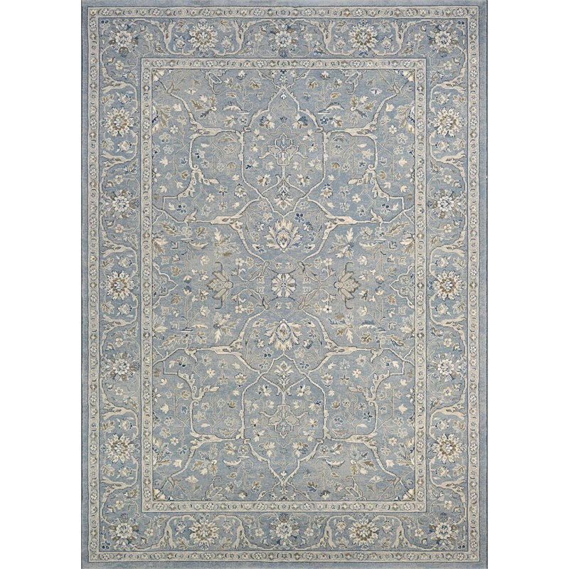 Couristan 71454646066096T 6'6"x9'6" Floral Yazd Indoor Area Rug, 6'6"x9 ...