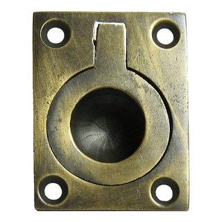 Rectangular Recessed Bin Pull - Traditional - Cabinet And Drawer Handle ...