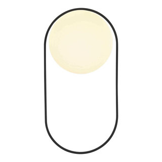 Silas 1 Light Outdoor Wall Light, Black - Contemporary - Outdoor Wall ...