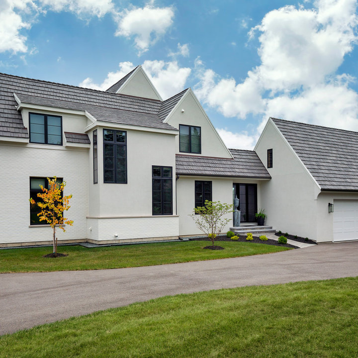 75 Beautiful Exterior with a White Roof Ideas & Designs - May 2024 ...