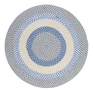 Blokburst Rug, Blueberry Pie, 10' Round, 10' Round - Contemporary ...
