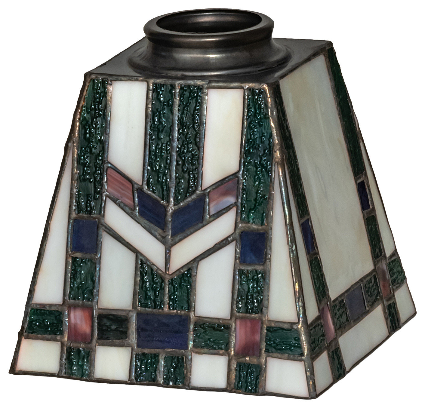 5 Square Prairie Wheat Shade - Craftsman - Lamp Shades - by Meyda ...