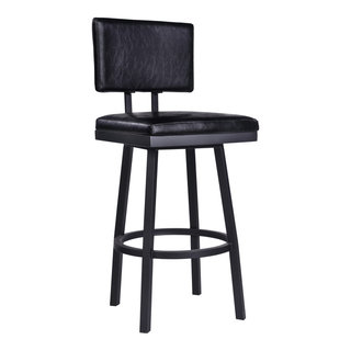 Balboa Armless Stool - Transitional - Bar Stools And Counter Stools ...