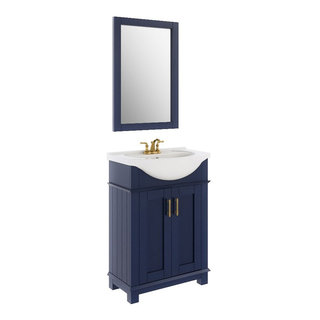 Fresca Hartford 24" Royal Blue Traditional Bathroom Vanity - Bathroom ...