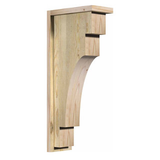 Mediterranean Corbel w/Backplate, 12"Dx28"H - Transitional - Corbels ...