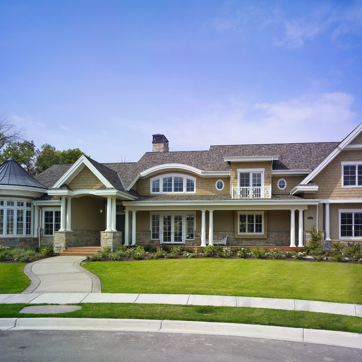 75 Beautiful Curved Roof Home Design Ideas & Designs | Houzz AU