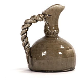 Gray Pitcher - French Country - Pitchers - by Zentique, Inc. | Houzz