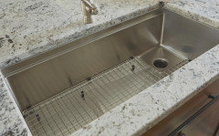 Positive,Negative or zero reveal for my undermount sink.