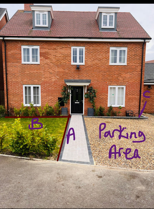 Front garden/driveway - Design Dilemma | Houzz UK